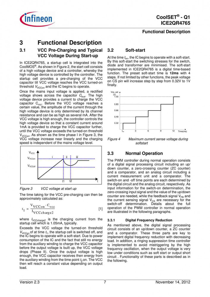ICE2QR4765 datasheet page 7