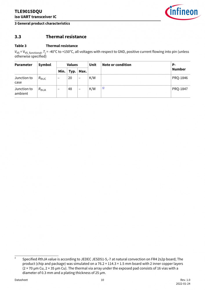 TLE9015DQU datasheet page 10