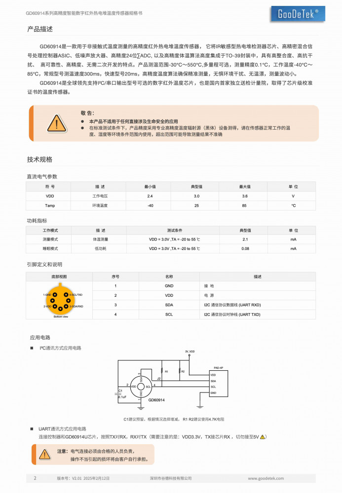 GD60914 datasheet page 4