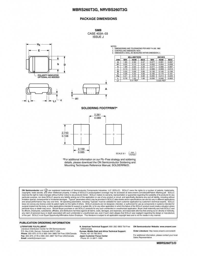 MBRS260T3G datasheet page 5