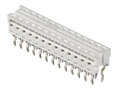 1.27mm Pitch Picoflex PF-50 IDT Receptacle, Low Profile, Board-in, 4 Circuits