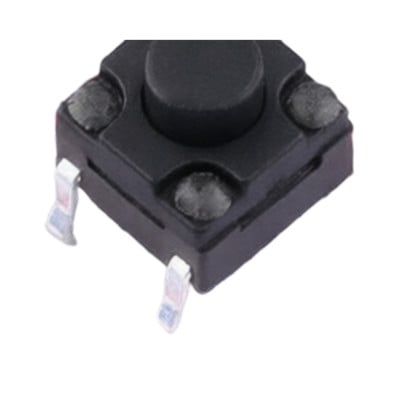 CAX TS-1102FSD-6x6x9.5 Tactile Switch