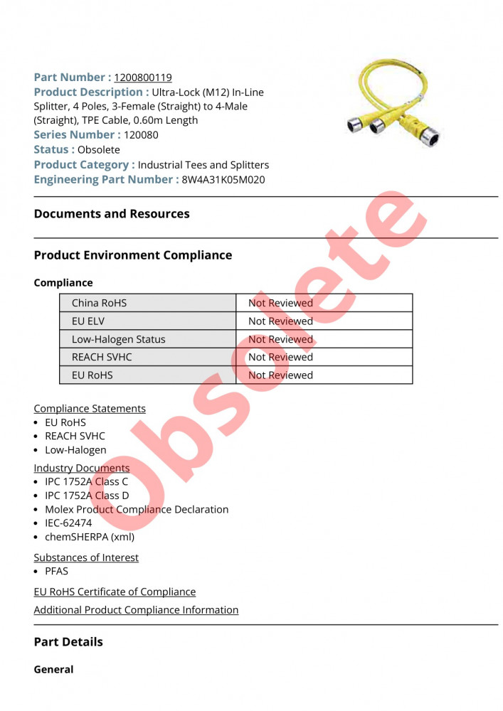 Product document page 1