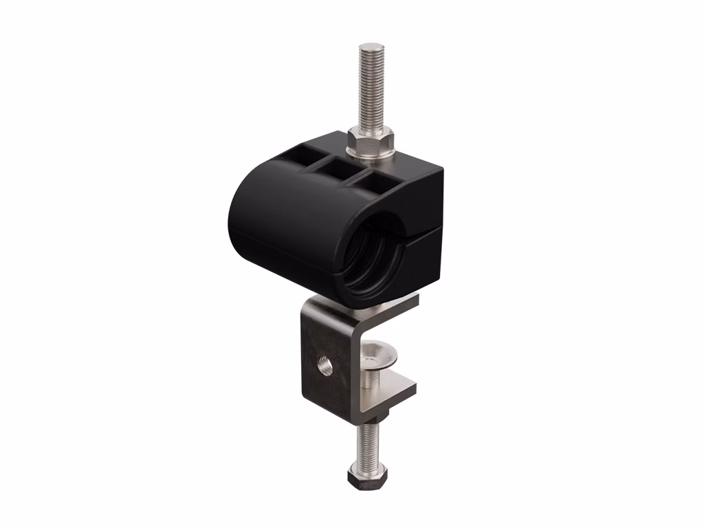 Dual Side, 3-Hole, Feeder Clamp for 5/8