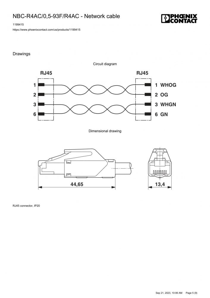 Phoenix Contact 1199415 documentation page 5