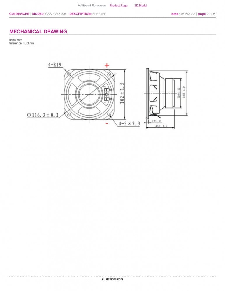 CSS-10246-304 datasheet page 2