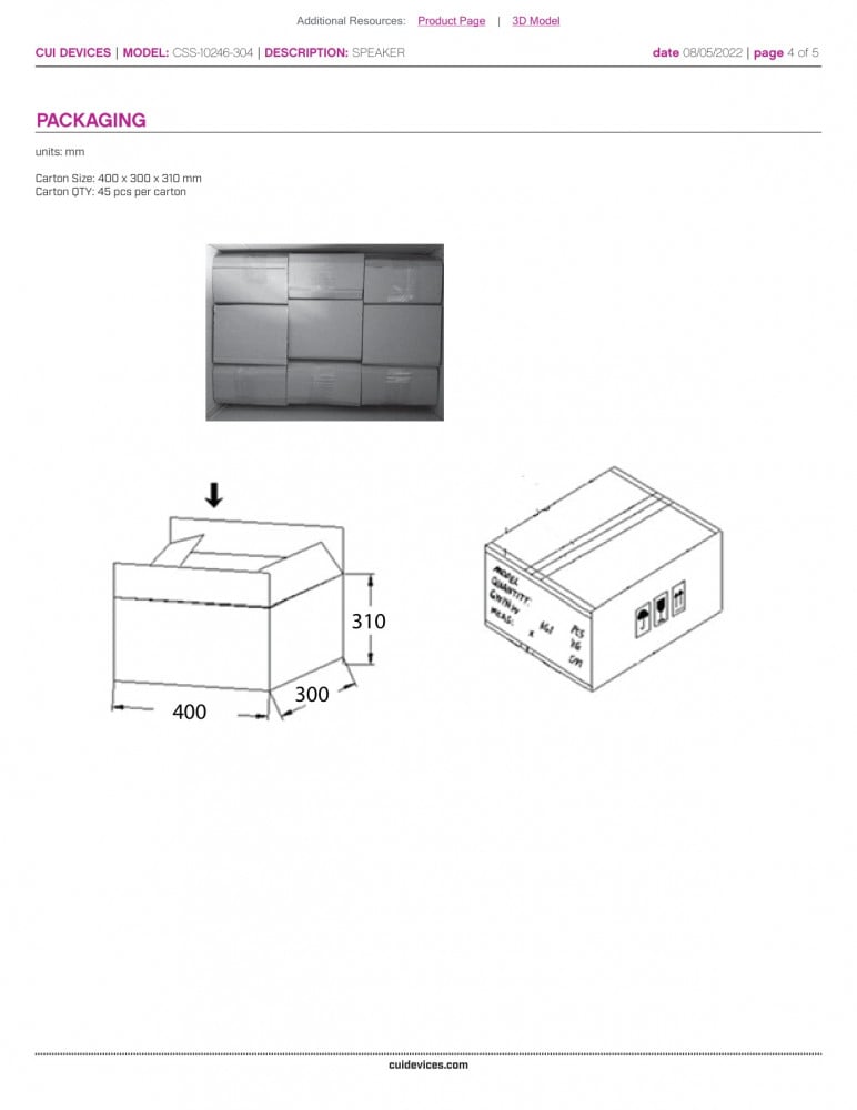 CSS-10246-304 datasheet page 4