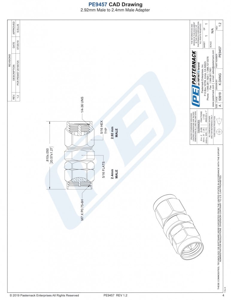 PE9457 technical document page 4
