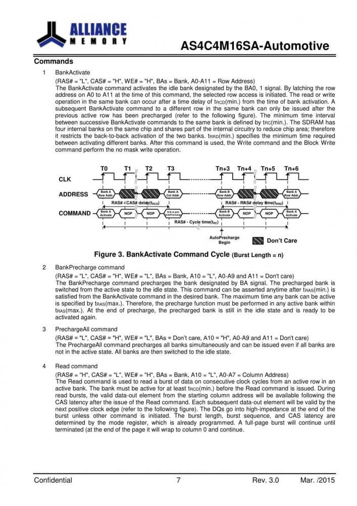 AS4C4M16SA datasheet page 8