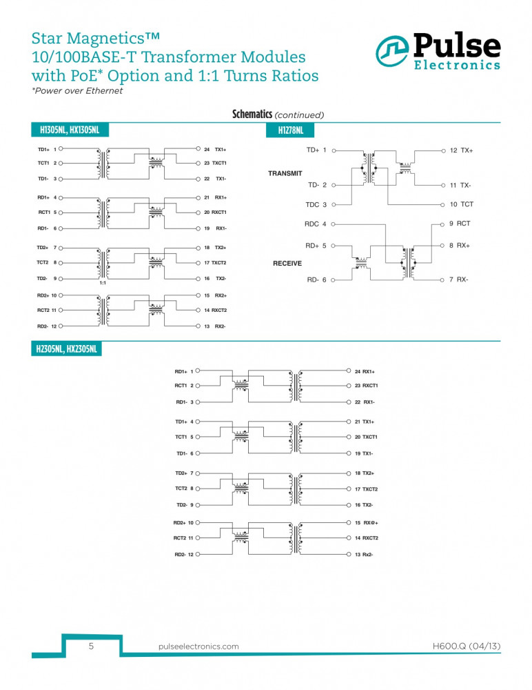 H1259NLT datasheet page 5