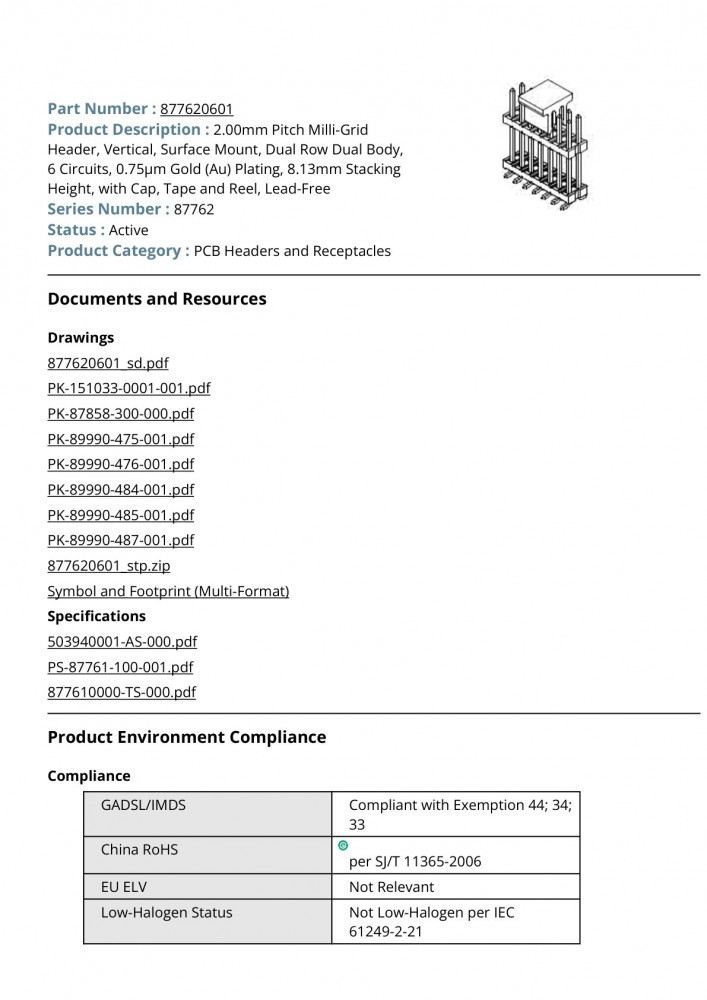 877620601 technical document page 1