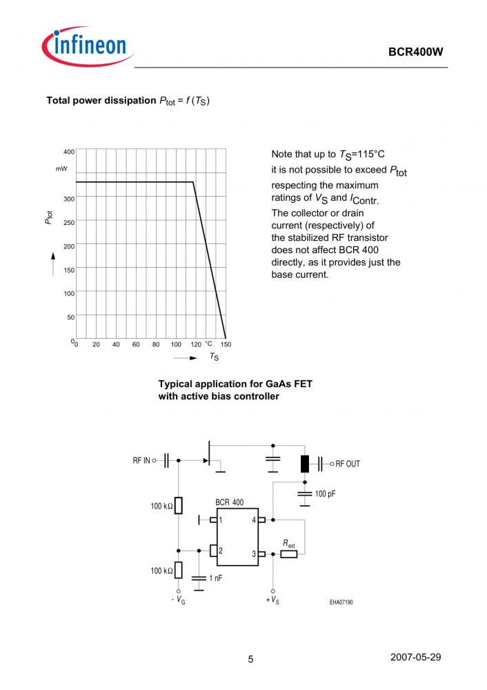 BCR 400W H6327 datasheet page 5