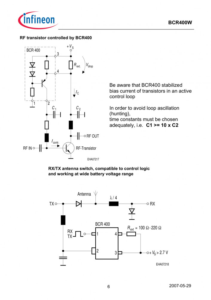 BCR 400W H6327 datasheet page 6