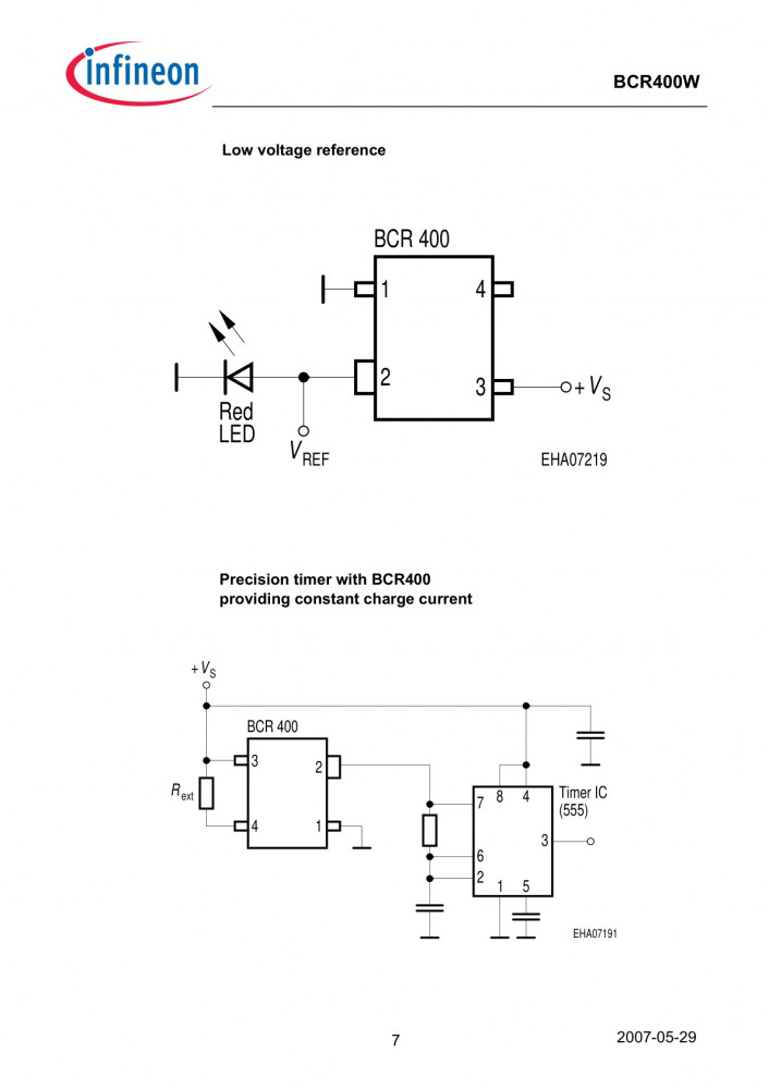BCR 400W H6327 datasheet page 7