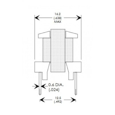 Bel Fuse PC-34-125 Power Transformer Chip