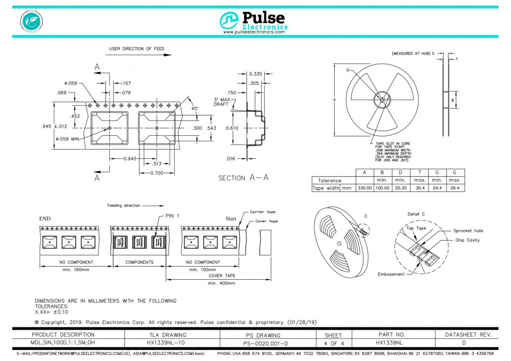 HX1339NL datasheet page 4