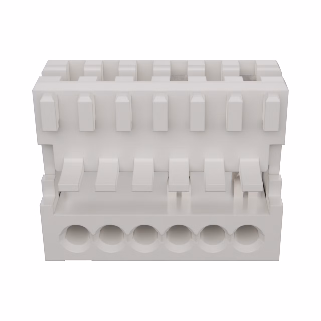 Appli-Mate RAST 2.5 IDT Housing, 2.50mm Pitch, Direct/Indirect, Female, 6 Circuits, All Position Keys, Voided Circuits 1, 2, 3 and 5 for sale