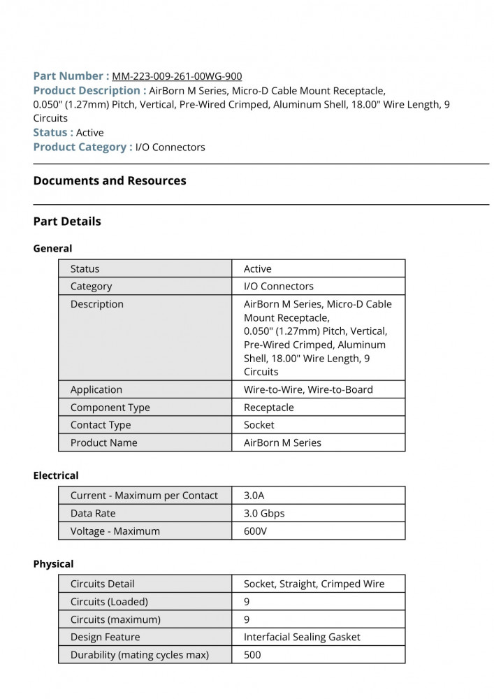 Product document image, page 1