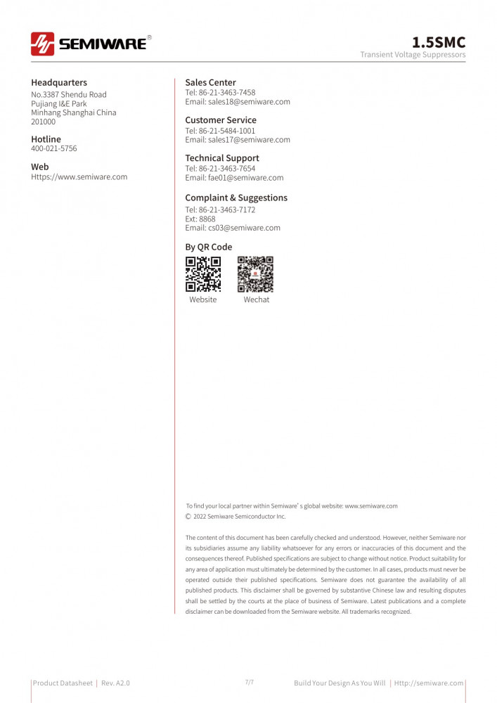 1.5SMC27CA technical document, page 7