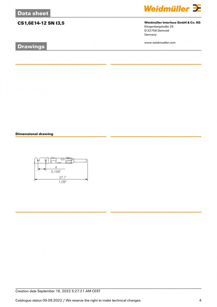 WEIDMULLER 1429600000 technical document page 4