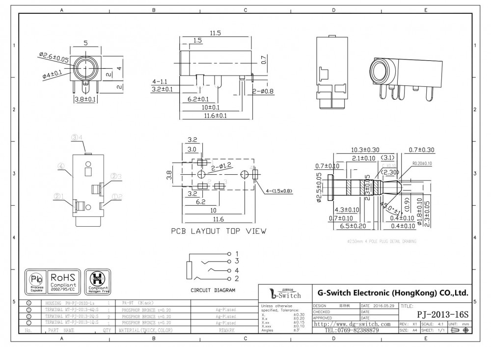 PJ-2013-L6S technical document page