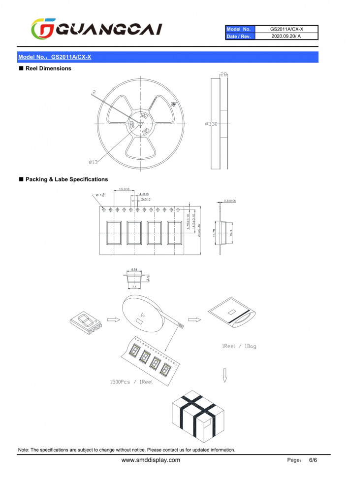 GS2011AB-G datasheet page 6