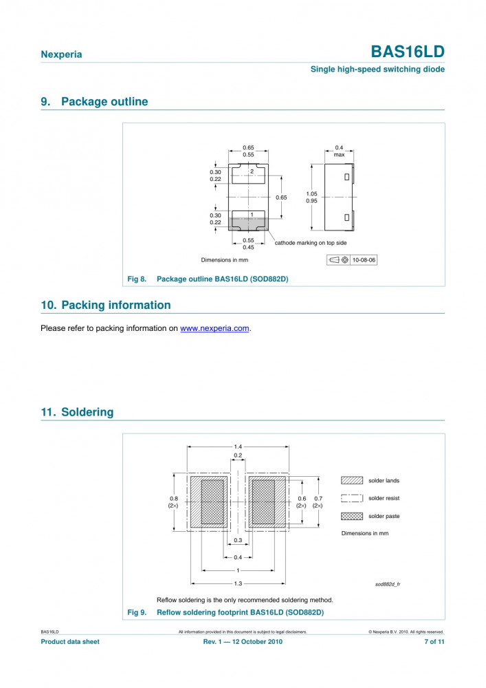 BAS16LD datasheet page 7