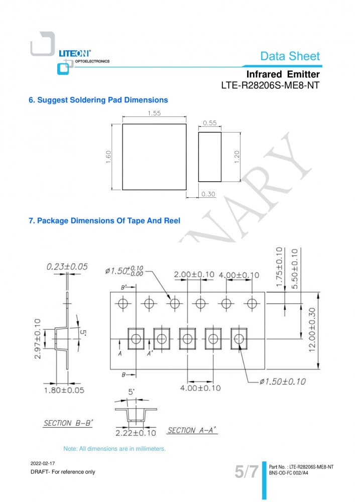 LTE-R28206S-ME8-NT datasheet page 5