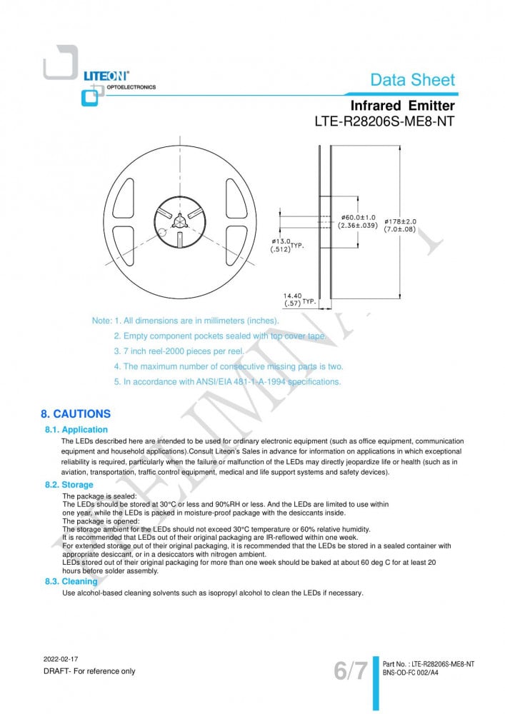 LTE-R28206S-ME8-NT datasheet page 6