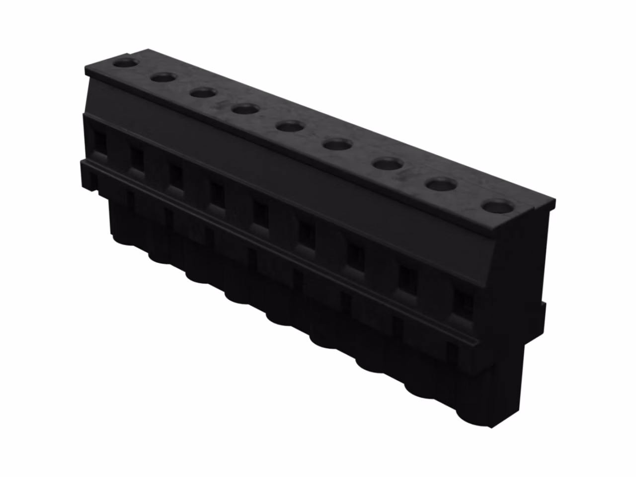 7.50mm Beau Eurostyle Pluggable Terminal Block, 90° Wire Entry, 9 Circuits for sale