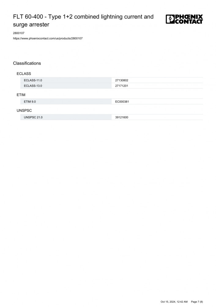 Phoenix Contact 2800107 technical document page 7