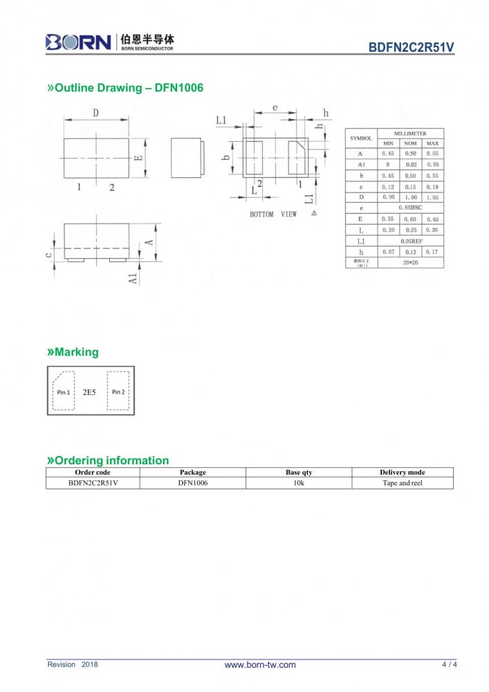 BDFN2C2R51V datasheet page 4