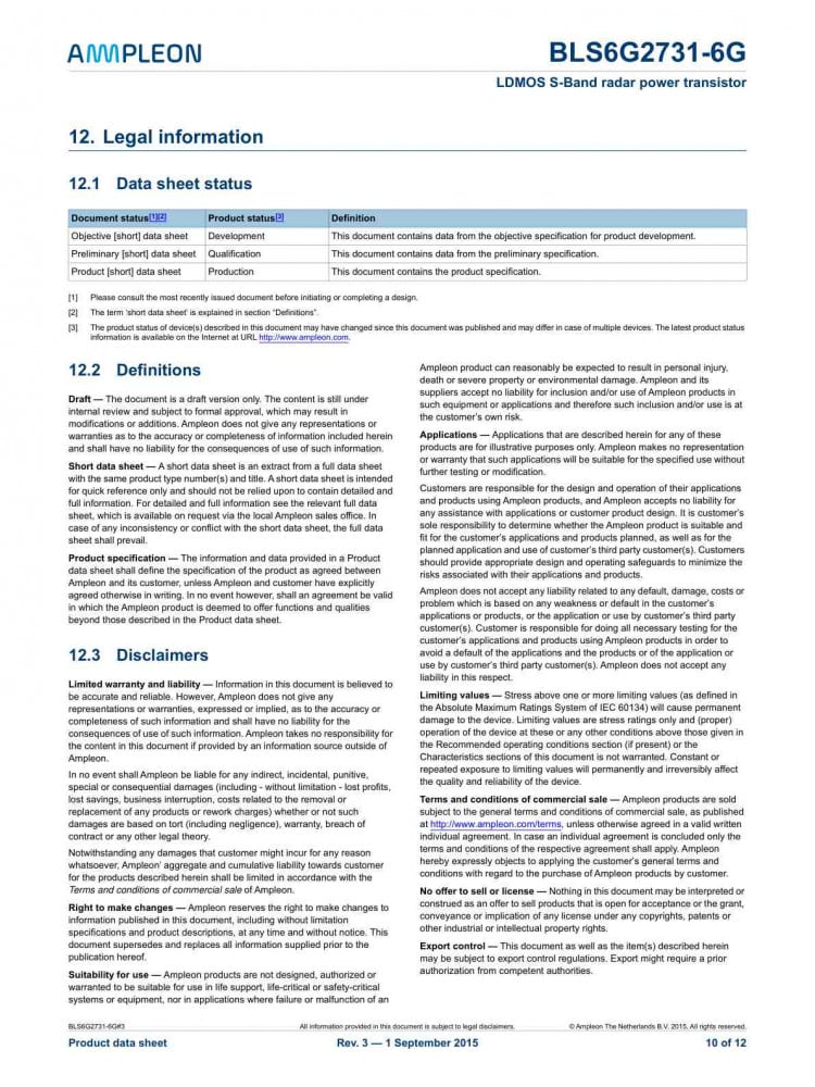 BLS6G2731-6G datasheet page 10
