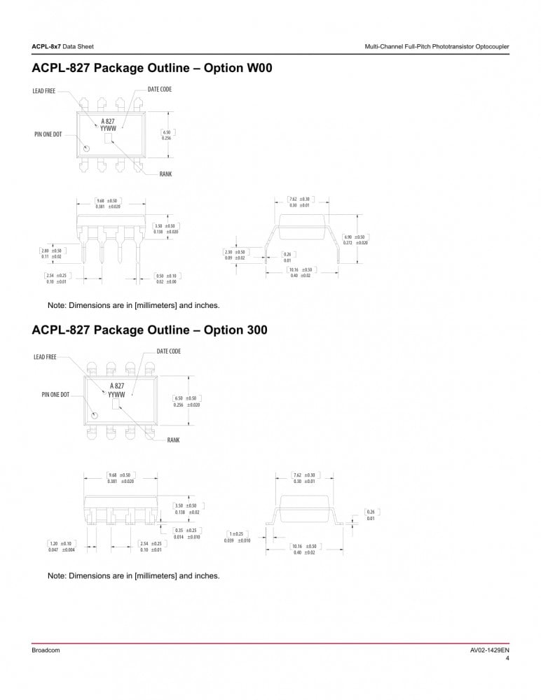 ACPL-8x7 datasheet page 4