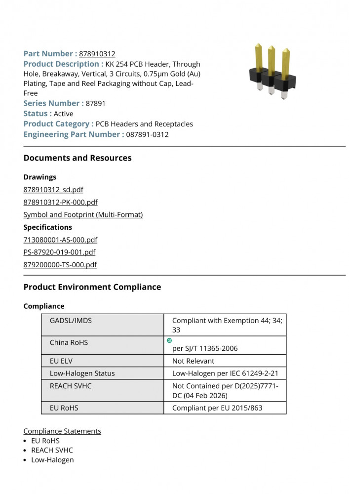878910312 technical document preview, page 1