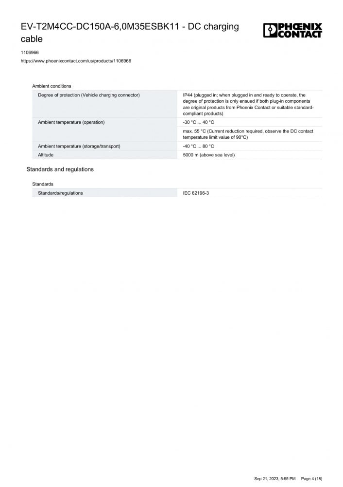 Phoenix Contact 1106966 technical document page 4
