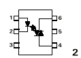 MOC3022 Triac Output, 6 Pin for sale