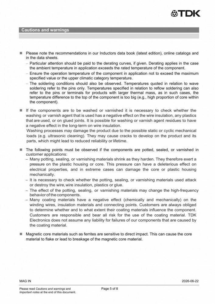B82451L*E402 datasheet page 5