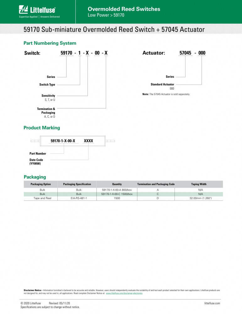 59170 datasheet page 3