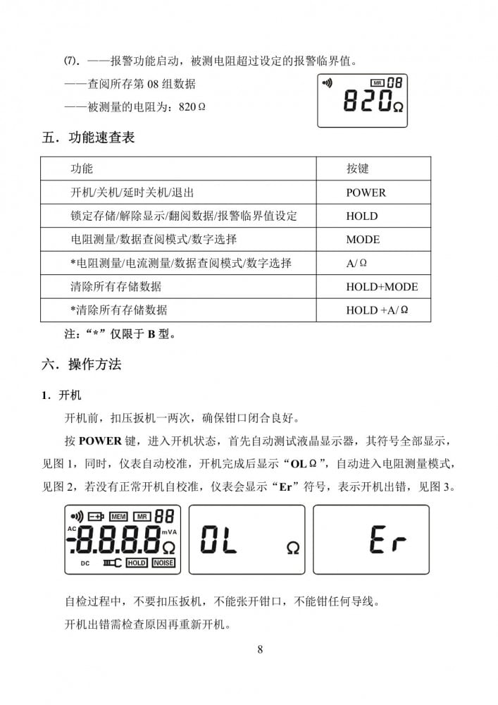 VICTOR 6410 manual page 10