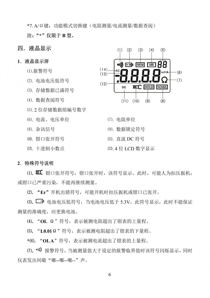 VICTOR 6410 manual page 8