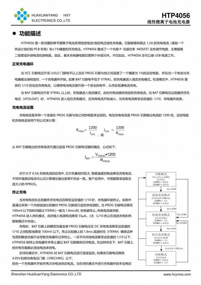 HTP4056 datasheet page 8
