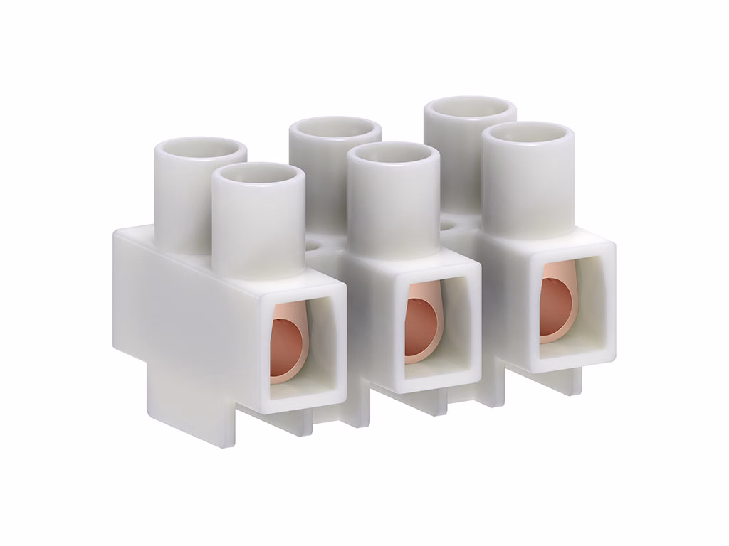 15.00mm Pitch, Beau Eurostyle Two-Screw Terminal Strips, 3 Circuits for sale
