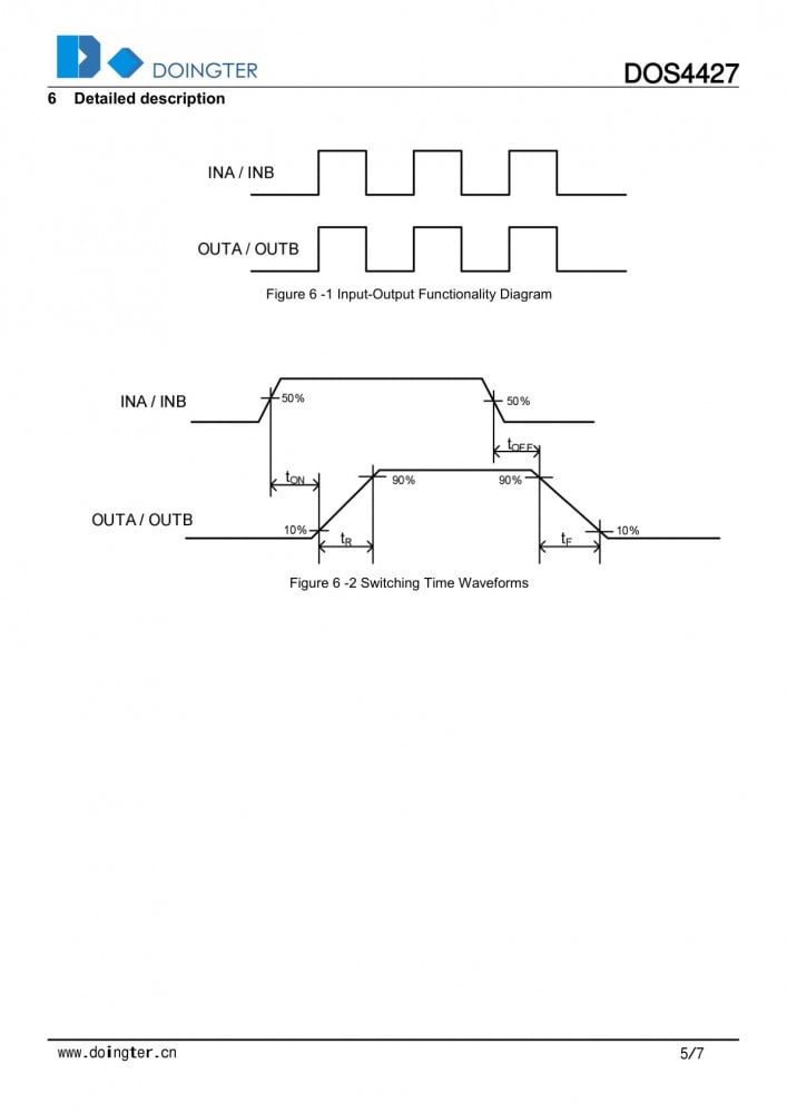 DOS4427 datasheet page 5