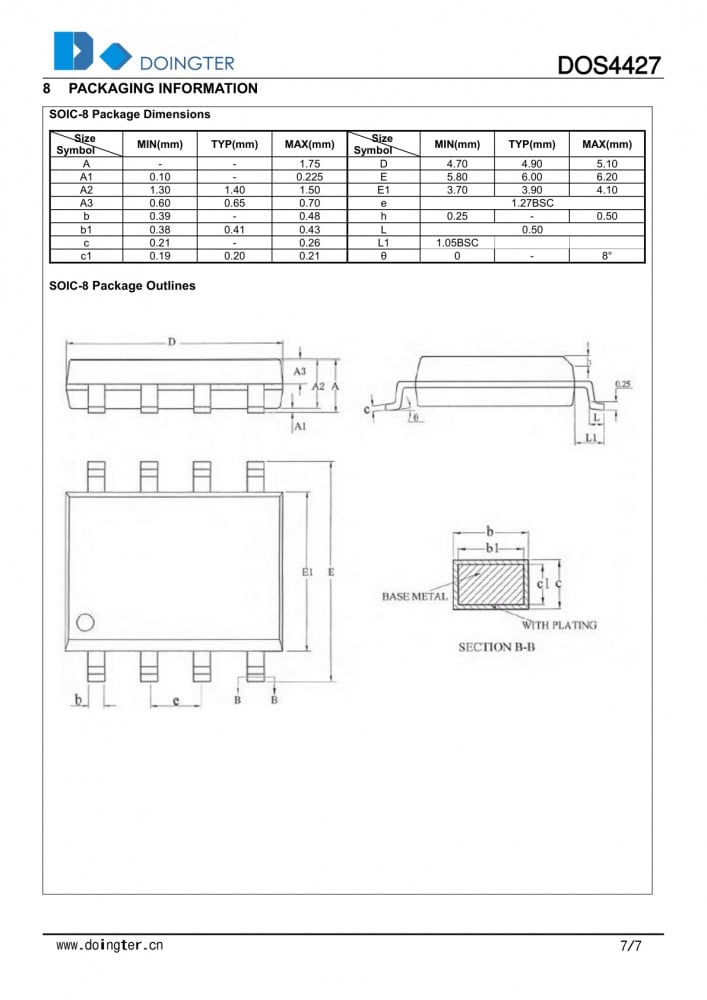 DOS4427 datasheet page 7