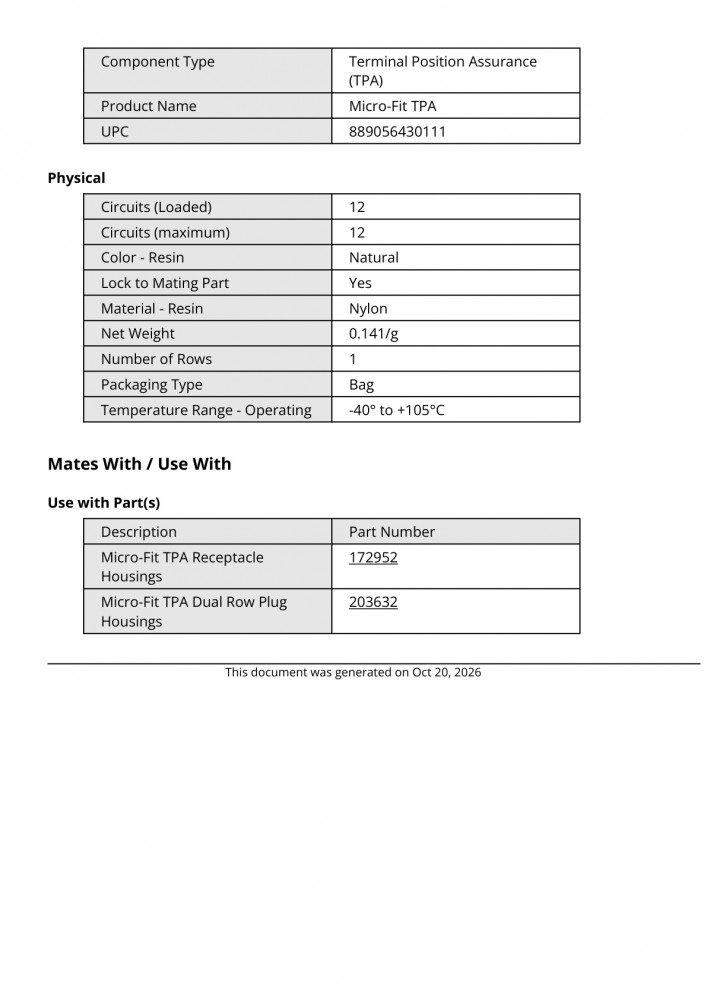 MOLEX 1729531202 product document image, page 3