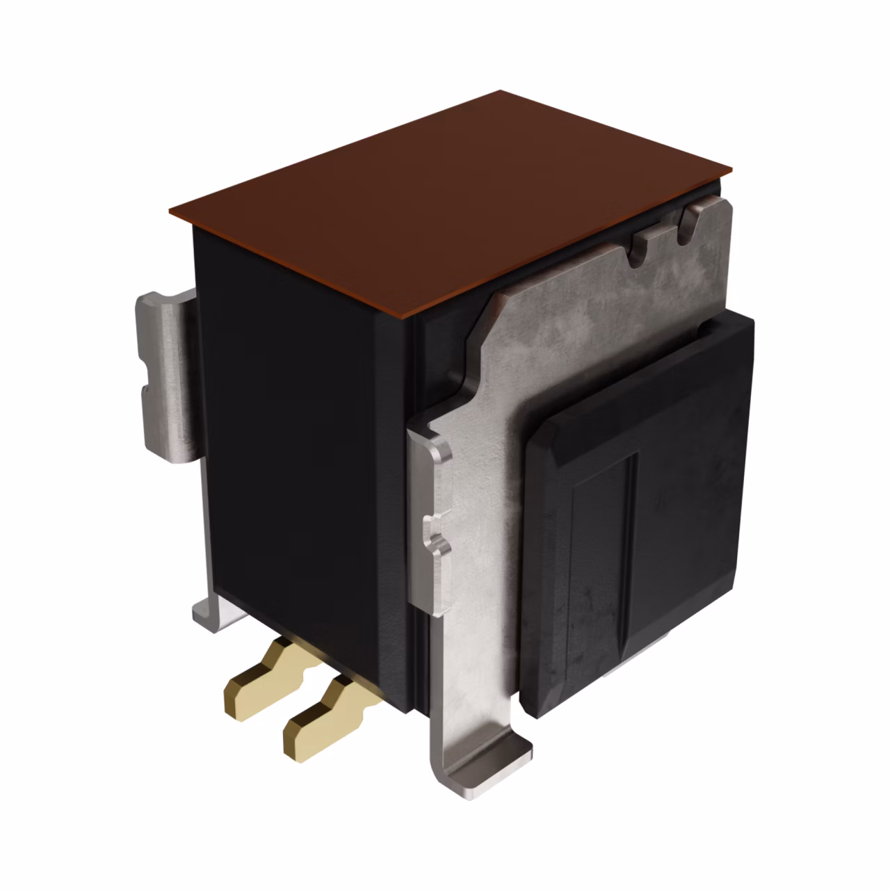 1.00mm Pitch, Rely-On PCB Header, Single Row, Vertical, Surface Mount, 0.38µm Gold (Au) Plating, Inner Positive Lock, 2 Circuits, Black for sale