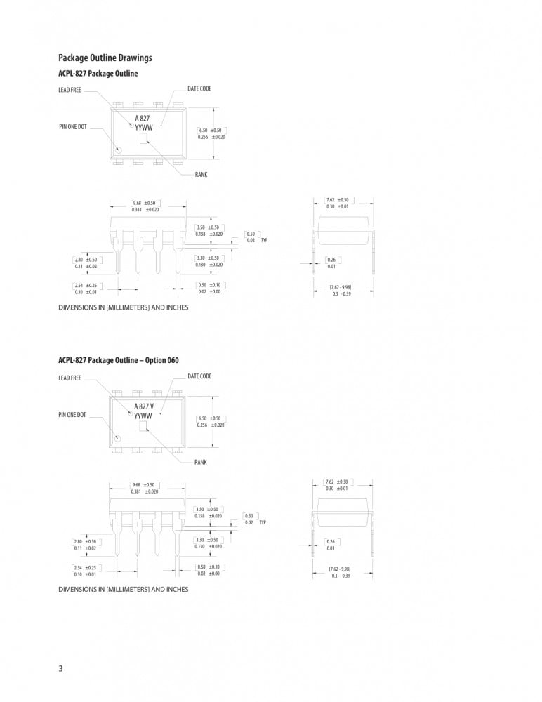 ACPL-827-300E datasheet page 3