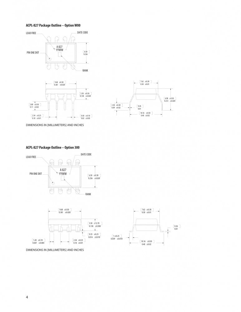 ACPL-827-300E datasheet page 4