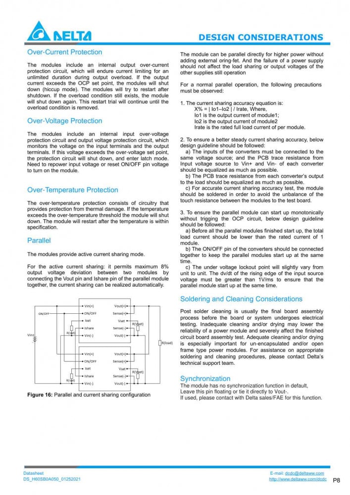 H60SB0A050NRDC datasheet page 8